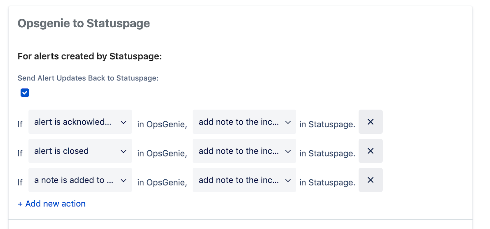 Automating customer notifications with Opsgenie & Statuspage
